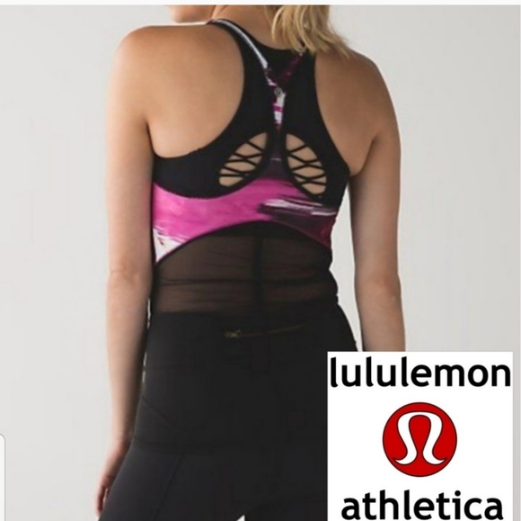 lululemon athletica | Tops | Lululemon Cool Racerback Shine On Tank Euc ...